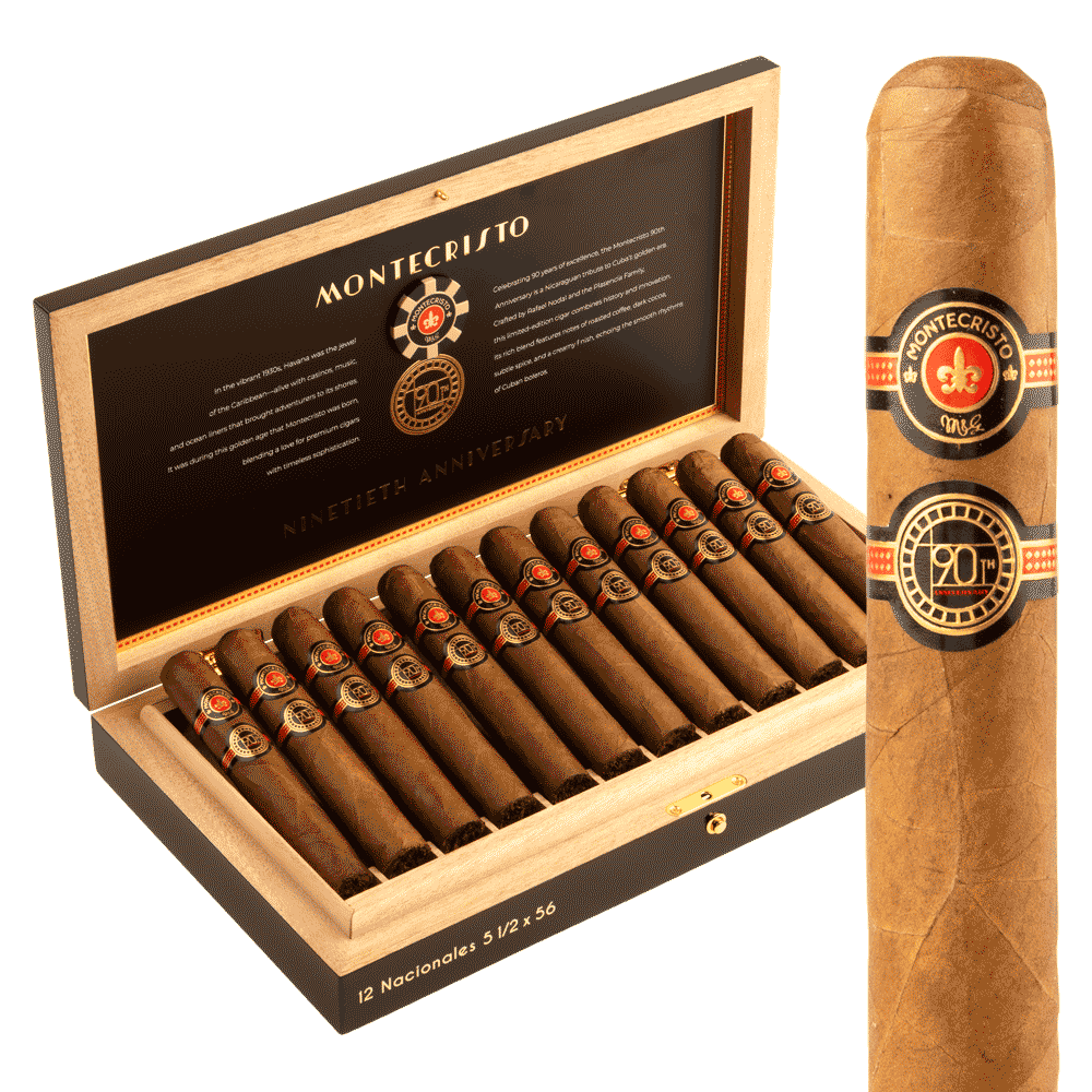 Montecristo 90th Anniversary Nacional | Cigars.com