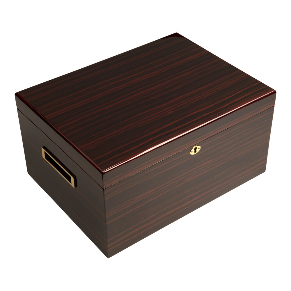 Cigar Humidors Ashton Macassar Extra Large Humidor | Cigars.com