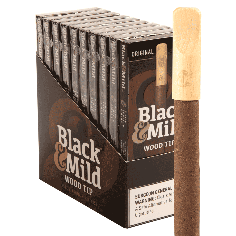 black cigar smoke