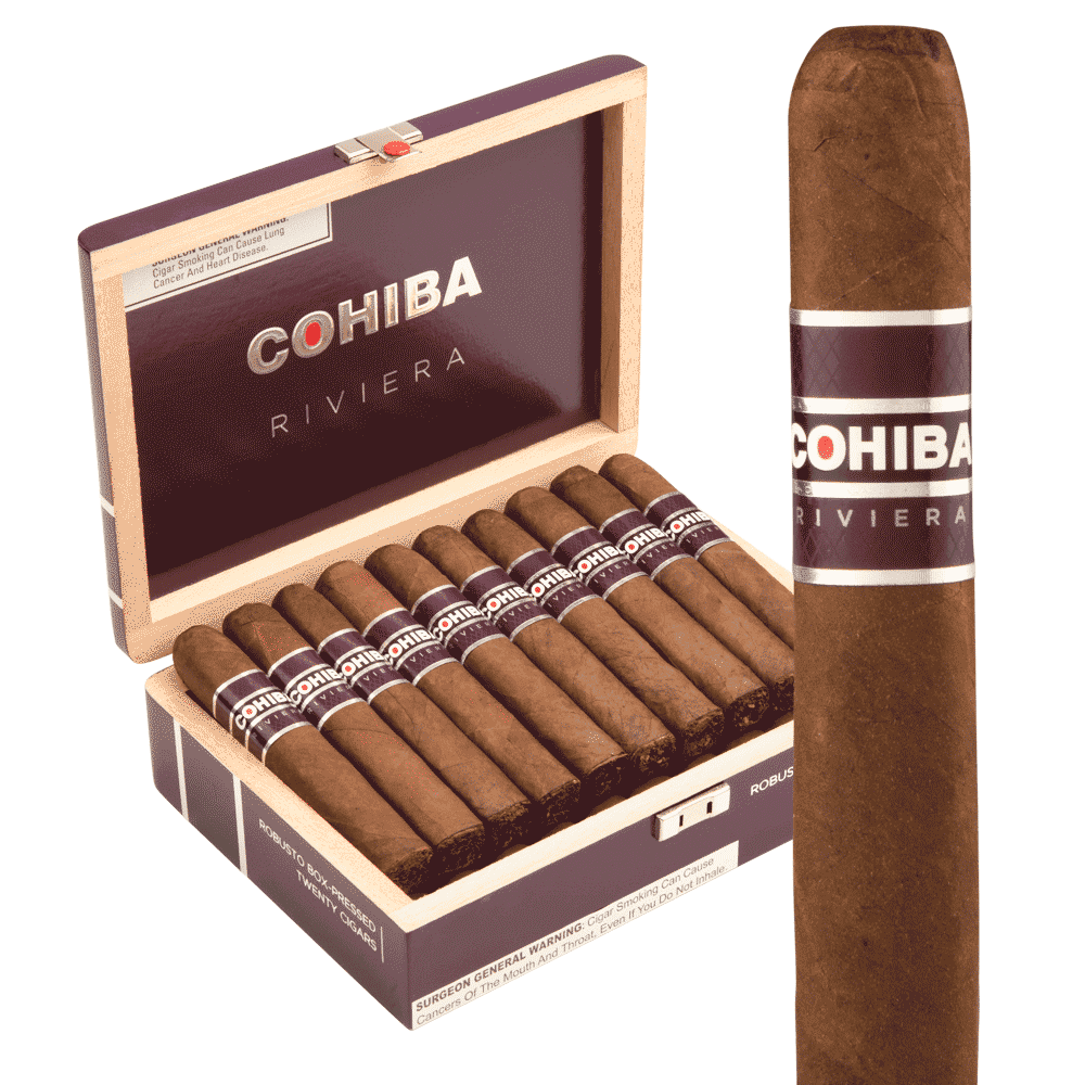 Cohiba Riviera Box-Pressed Robusto | Cigars.com