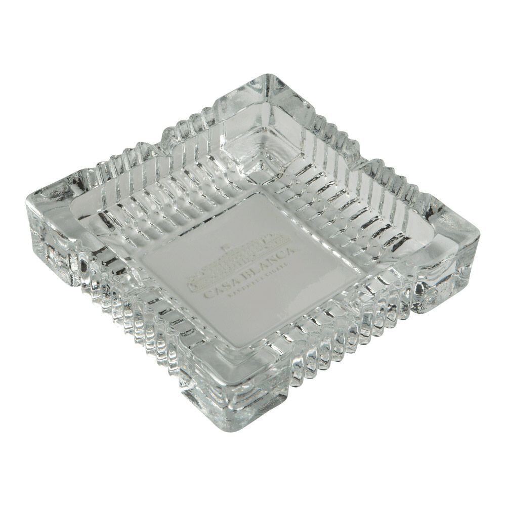 Square Glass Ashtray