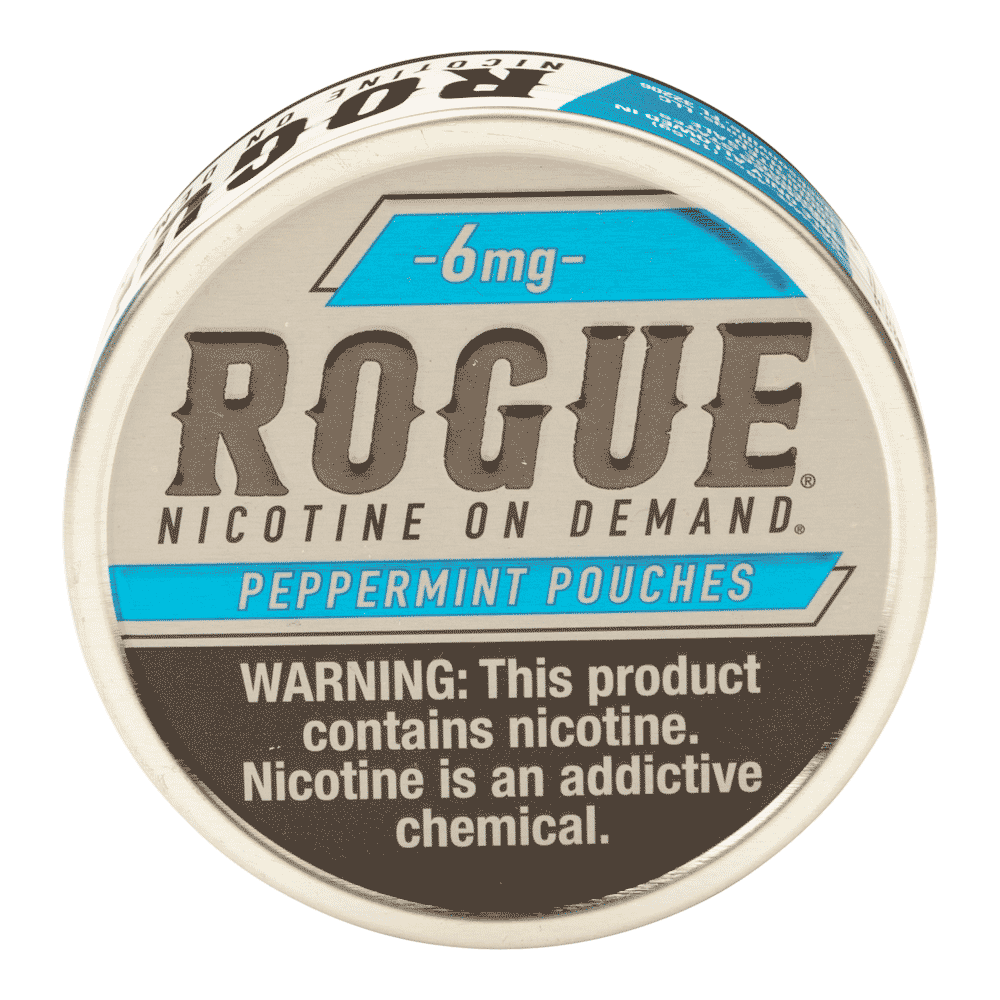 Rogue Peppermint 6MG Nicotine Pouches | Cigars.com