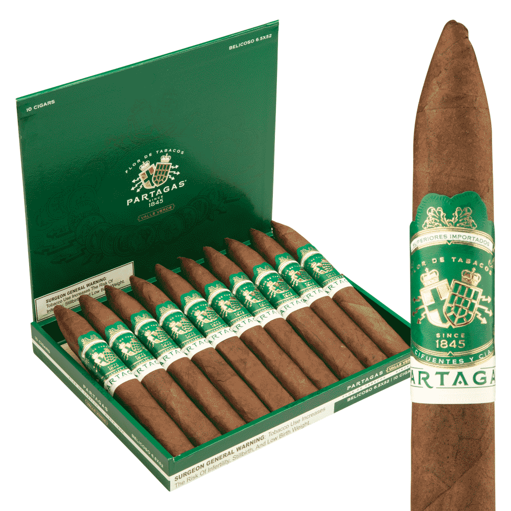 Partagas Valle Verde Limited Edition Belicoso Box Press | Cigars.com