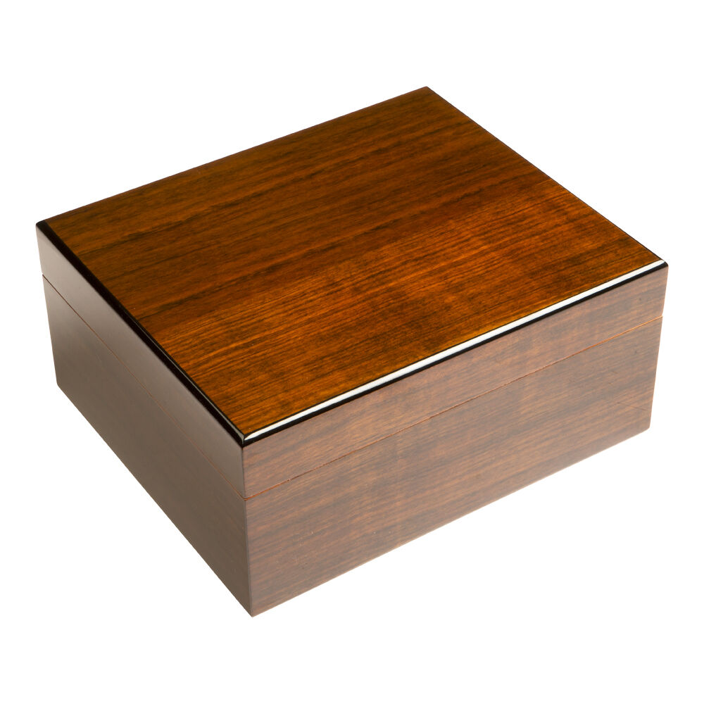 African Teak Humidor Small Cigar Humidors - Cigar Humidors
