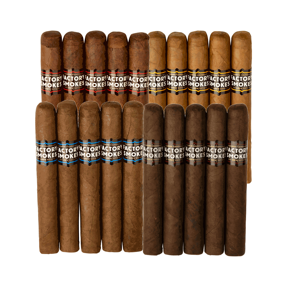 Cigar Samplers 20ct Factory Smokes Sampler | Cigars.com